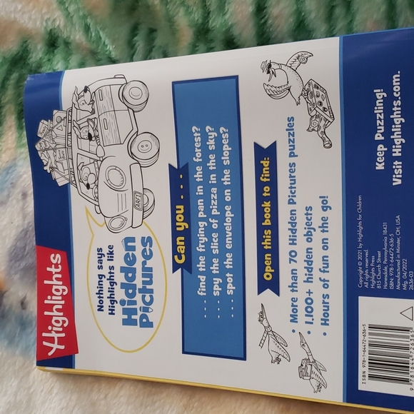 Highlights | Other | Highlights Hidden Pictures Book | Poshmark